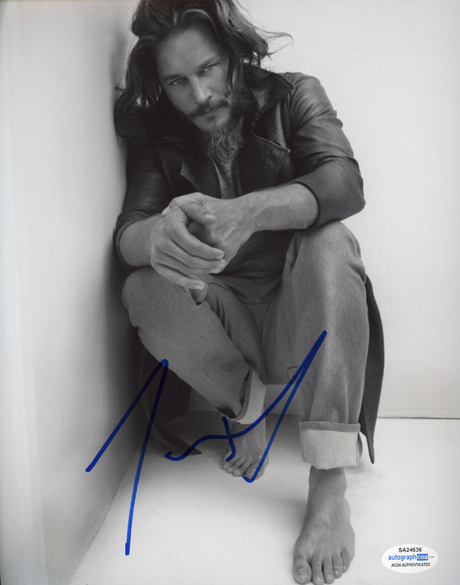 Travis Fimmel Signed Autograph Photo 8x10 ACOA Vikings | Outlaw Hobbies ...