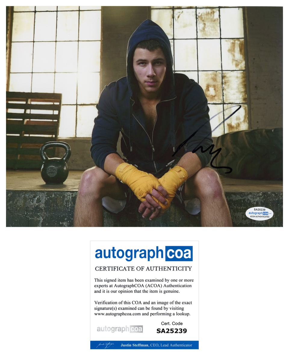 Nick Jonas Kingdom Signed Autograph 8x10 Photo ACOA #5 | Outlaw Hobbies ...