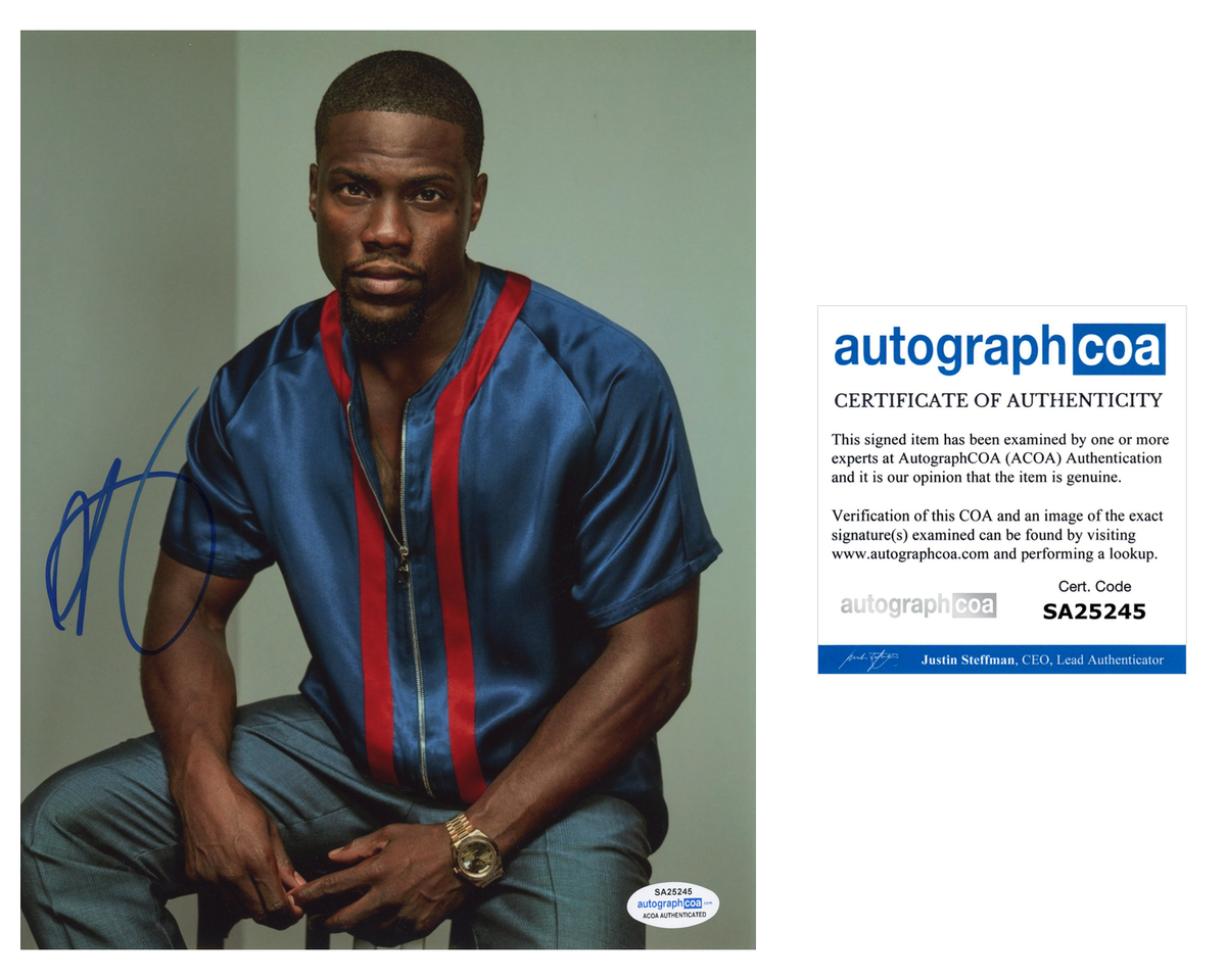 Kevin Hart Jumanji Signed Autograph 8x10 Photo ACOA #3 | Outlaw Hobbies ...