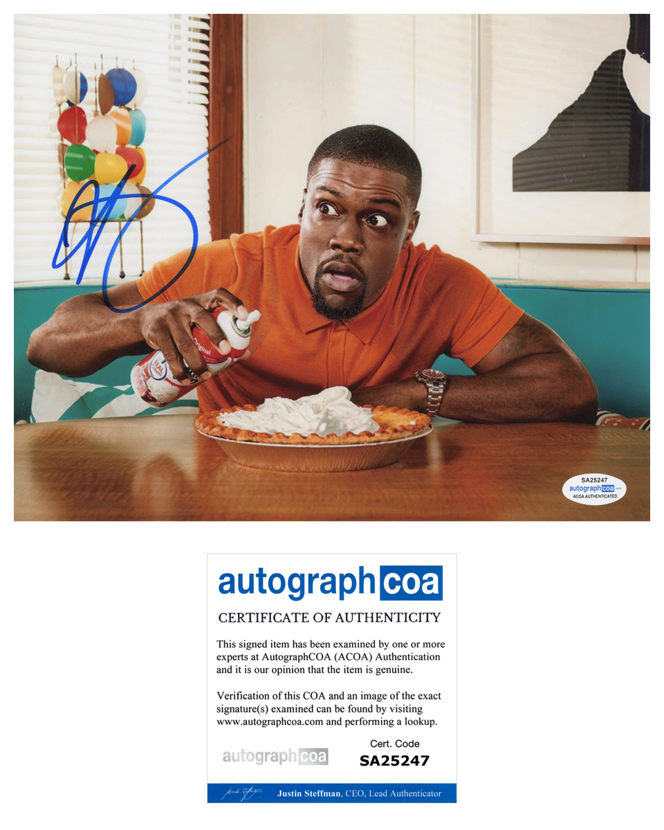 Kevin Hart Jumanji Signed Autograph 8x10 Photo ACOA #6 | Outlaw Hobbies ...