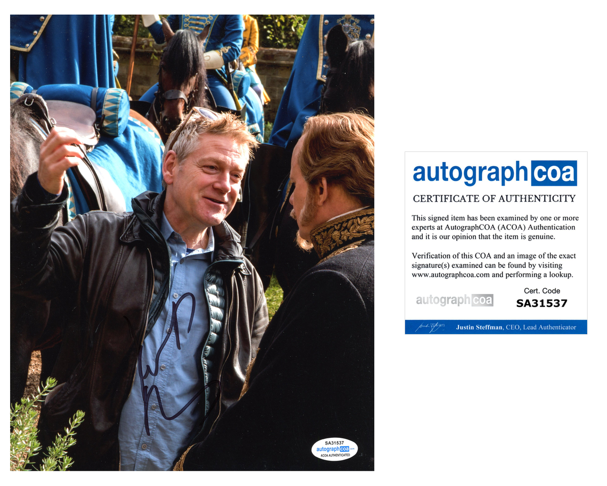 Kenneth Branagh Cinderella Signed Autograph 8x10 Photo ACOA #9 | Outlaw ...