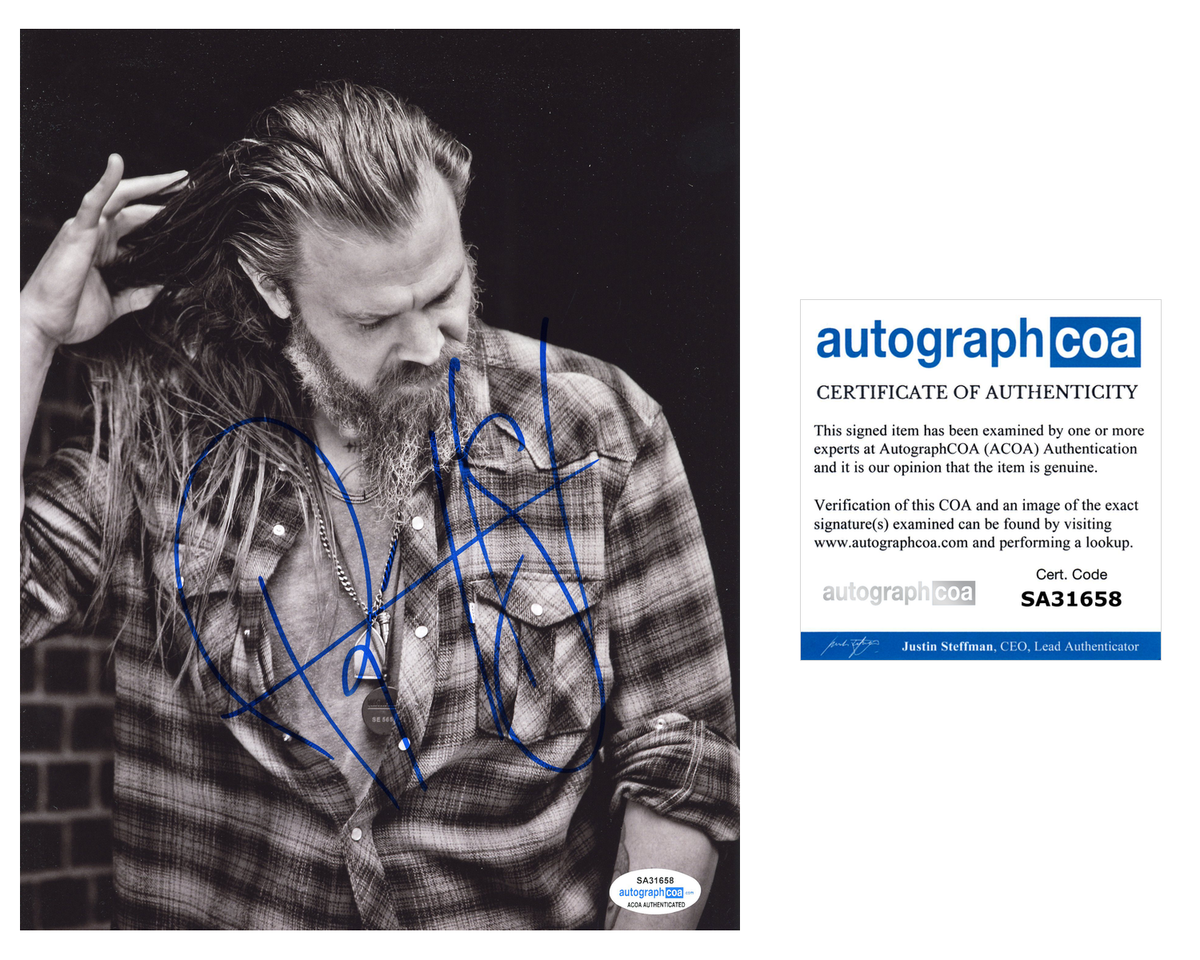 Ryan Hurst Sons of Anarchy Opie Signed Autograph 8x10 Photo #6 | Outlaw ...