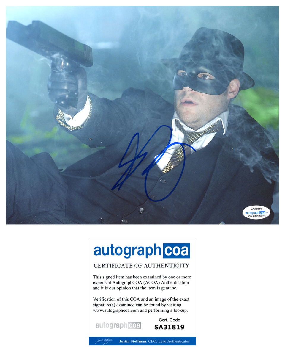 Seth Rogen Green Hornet Signed Autograph 8x10 Photo ACOA | Outlaw ...