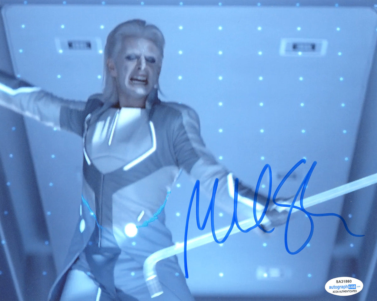 Michael Sheen Tron Signed Autograph 8x10 Photo ACOA | Outlaw Hobbies ...