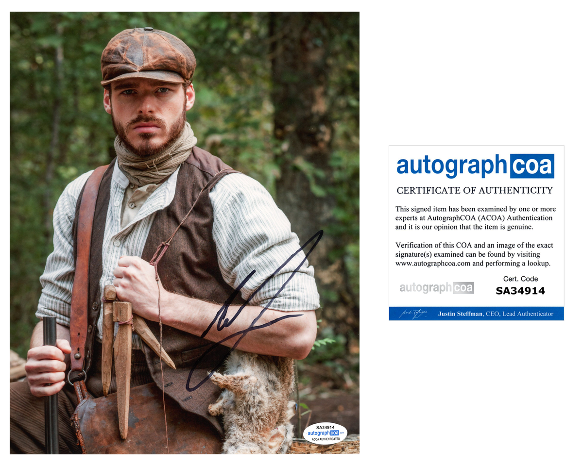 Richard Madden Bodyguard Rocketman Signed Autograph 8x10 Photo ACOA #7 ...