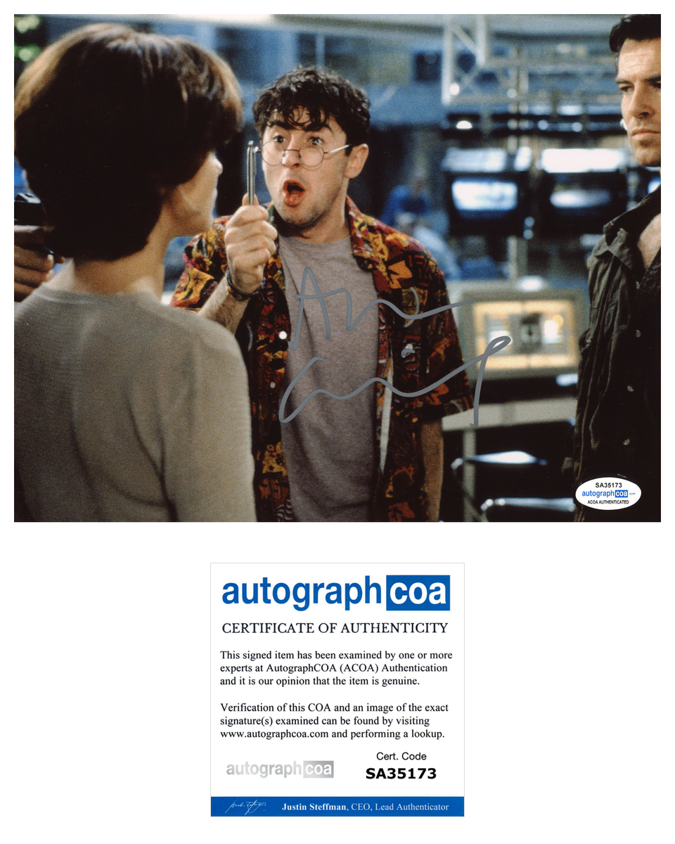 Alan Cumming Bong Goldeneye Signed Autograph 8x10 Photo ACOA #5 ...