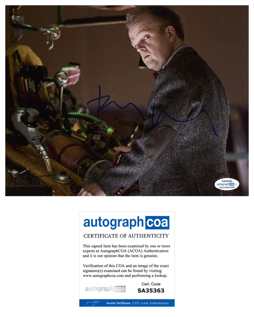 Toby Jones Captain America Signed Autograph 8x10 Photo ACOA | Outlaw ...