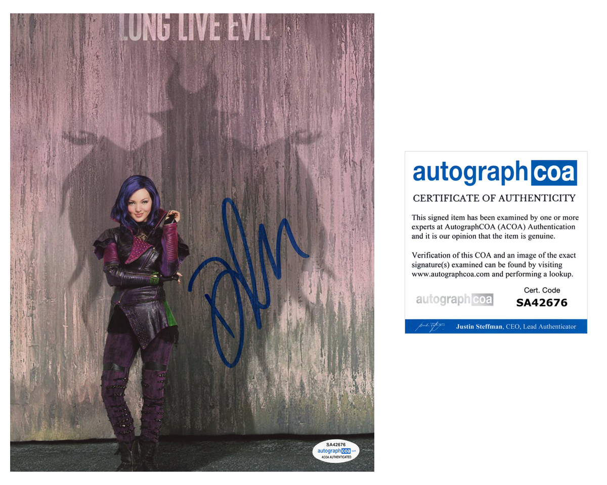 Dove Cameron Descendants Sexy Signed Autograph 8x10 Photo ACOA #13 ...