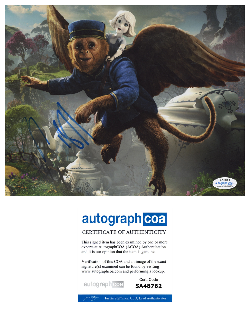 Zach Braff Wizard of Oz Signed Autograph 8x10 Photo ACOA | Outlaw ...