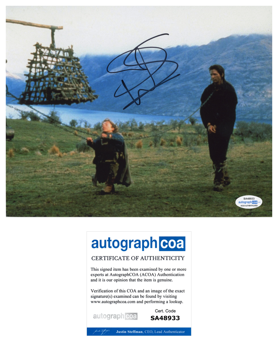 Warwick Davis Willow Signed Autograph 8x10 Photo aCOA | Outlaw Hobbies ...