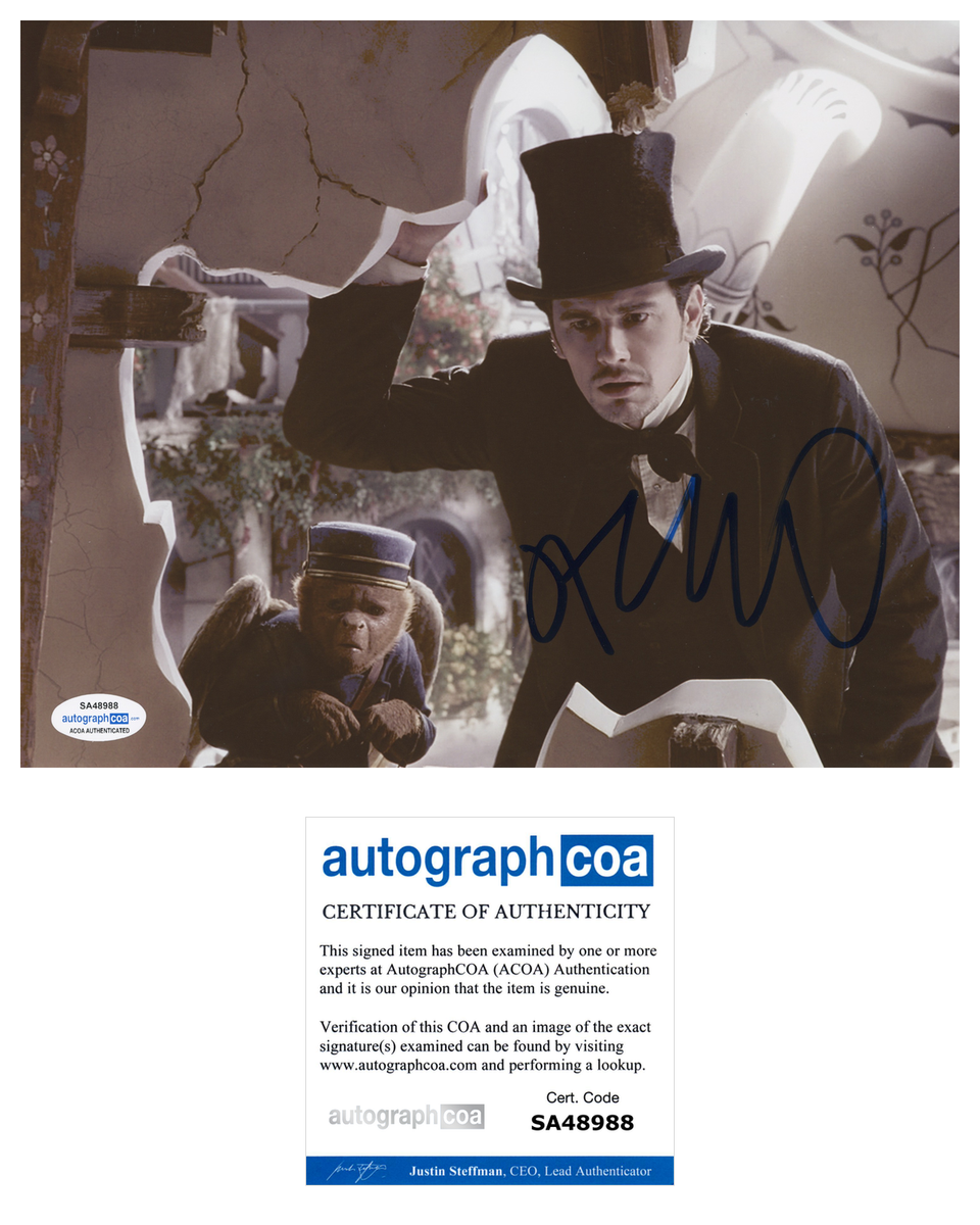 James Franco Oz Signed Autograph 8x10 Photo ACOA | Outlaw Hobbies ...