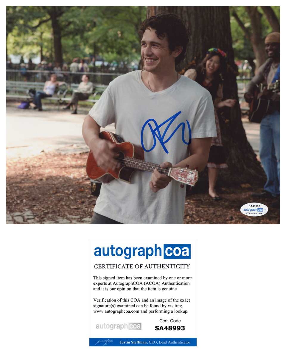 James Franco Palo Alto Signed Autograph 8x10 Photo ACOA | Outlaw ...