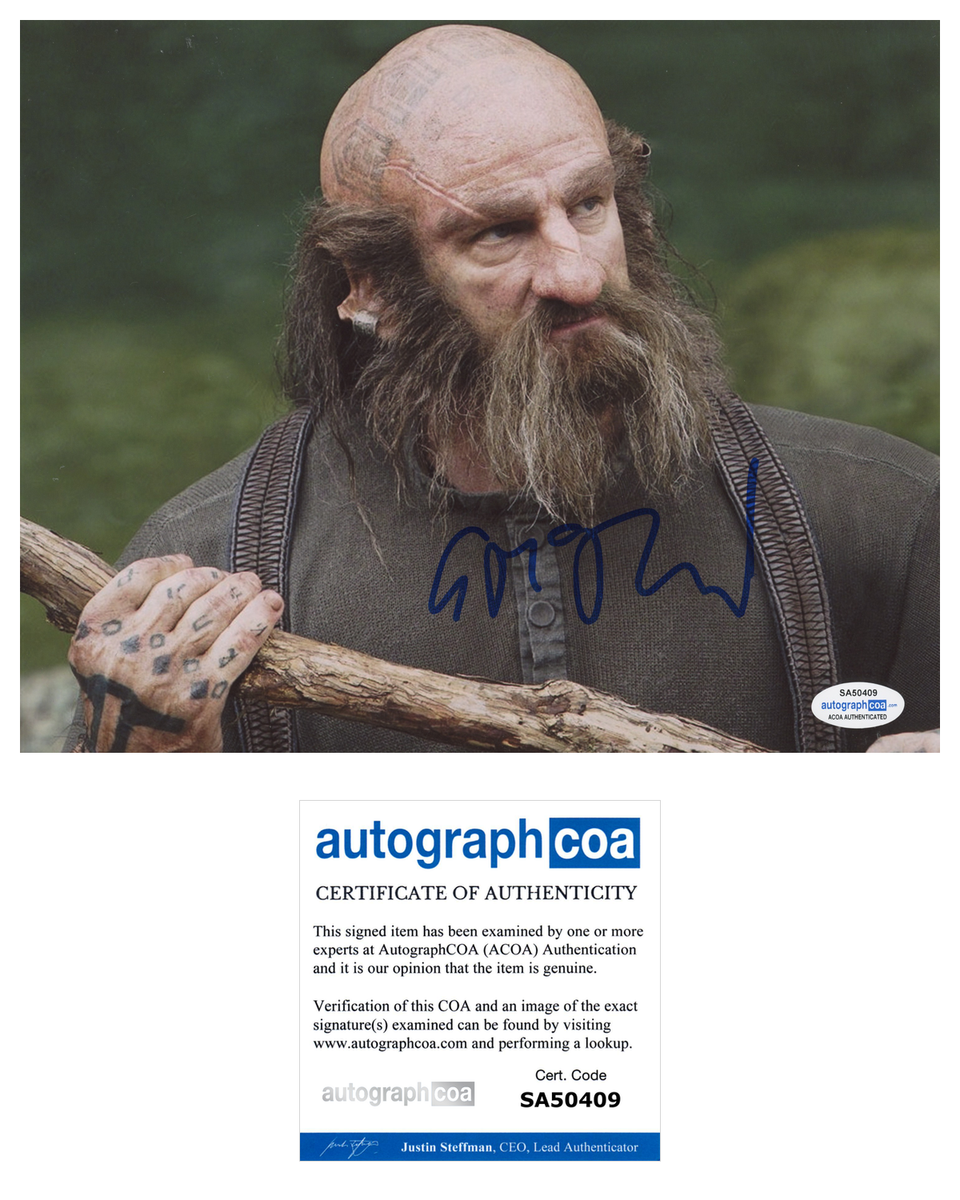 Graham McTavish The Hobbit Signed Autograph 8x10 Photo ACOA | Outlaw ...