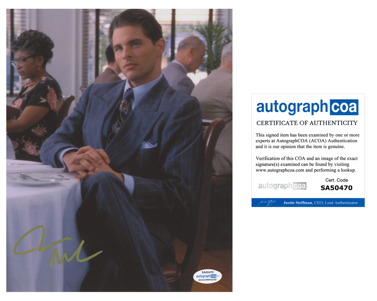 James Marsden The Notebook Signed Autograph 8x10 Photo ACOA | Outlaw ...