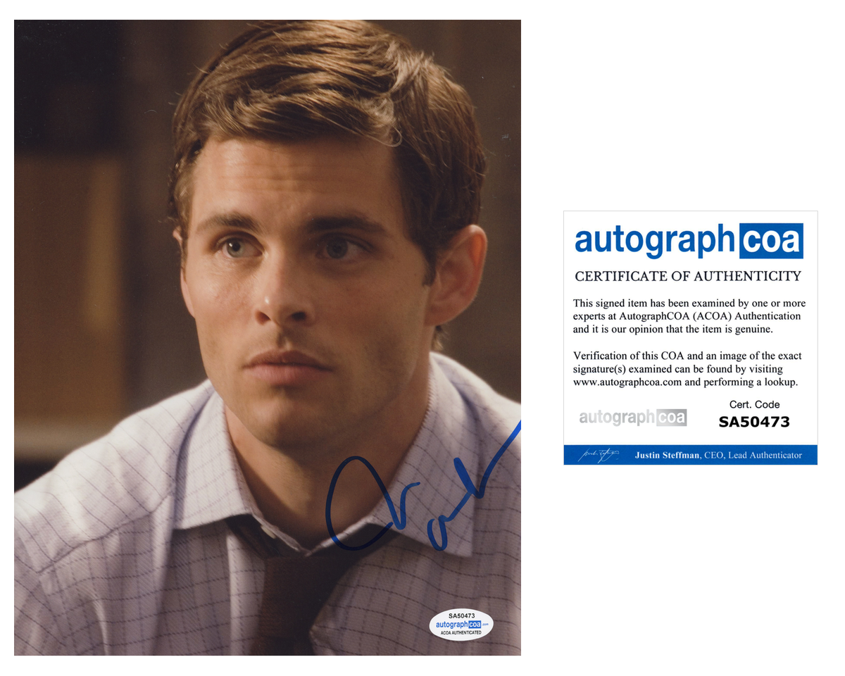 James Marsden Superman Returns Signed Autograph 8x10 Photo ACOA ...