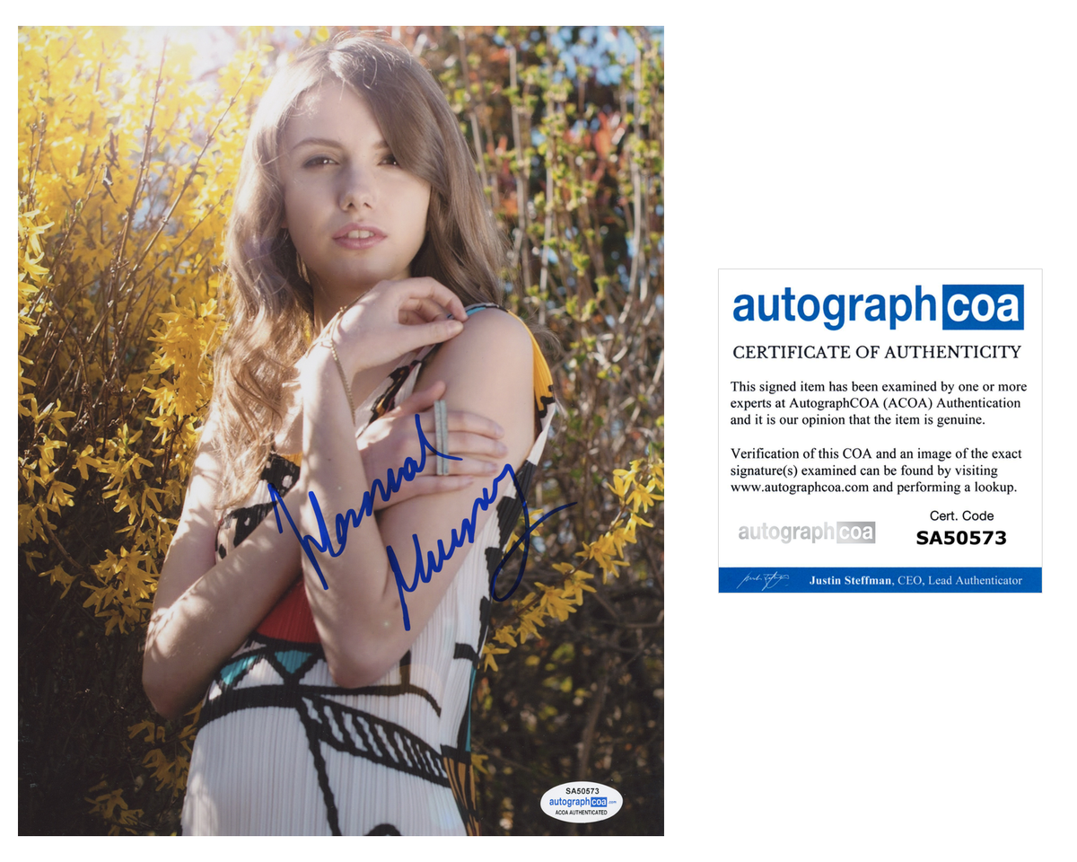 Hannah Murray Sexy Signed Autograph 8x10 Photo ACOA | Outlaw Hobbies ...