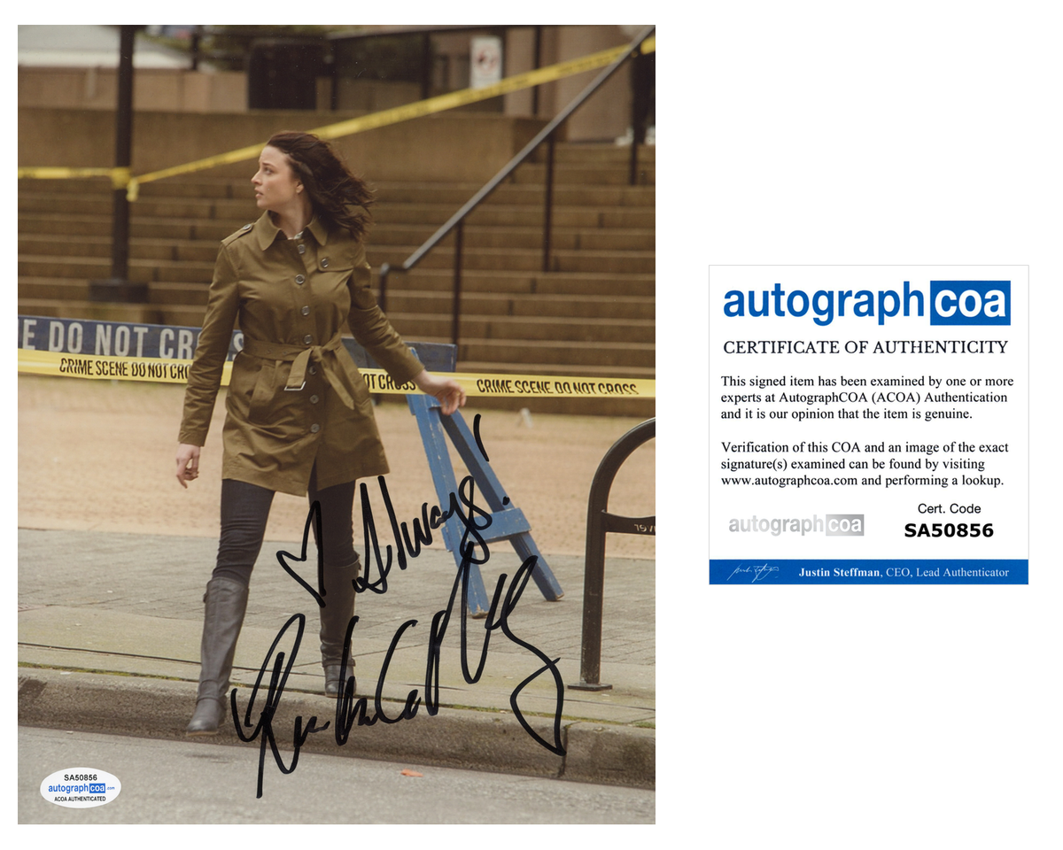Rachel Nichols Continuum Signed Autograph 8x10 Photo ACOA | Outlaw ...