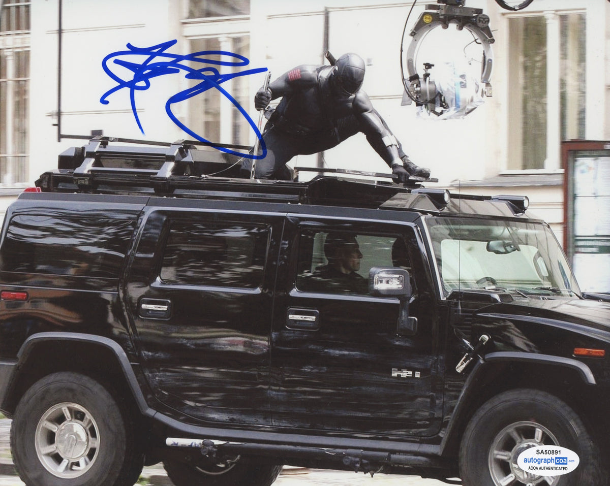 Ray Park Snake Eyes Signed Autograph 8x10 Photo ACOA | Outlaw Hobbies ...