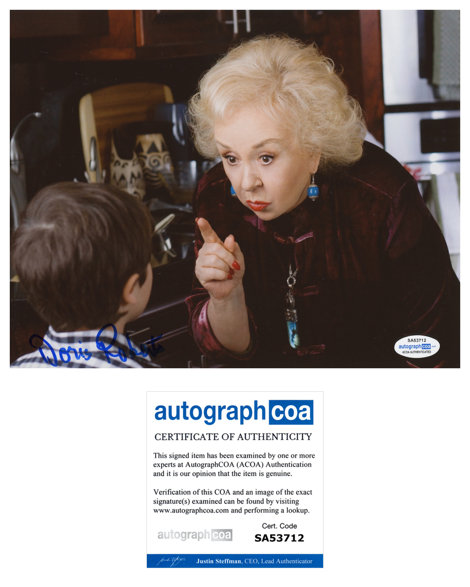 Doris Roberts Signed Autograph 8x10 Photo ACOA | Outlaw Hobbies ...