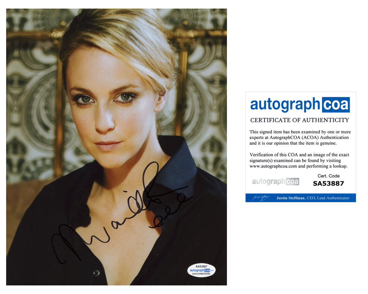 Miranda Raison Sexy Signed Autograph. 8x10 Photo ACOA | Outlaw Hobbies ...