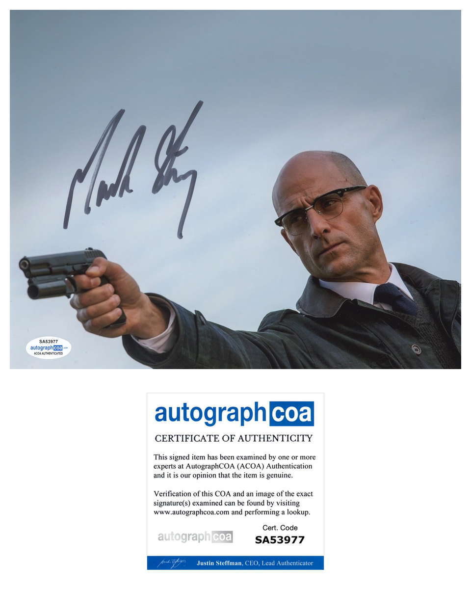 Mark Strong Kingsman Signed Autograph 8x10 Photo ACOA | Outlaw Hobbies ...