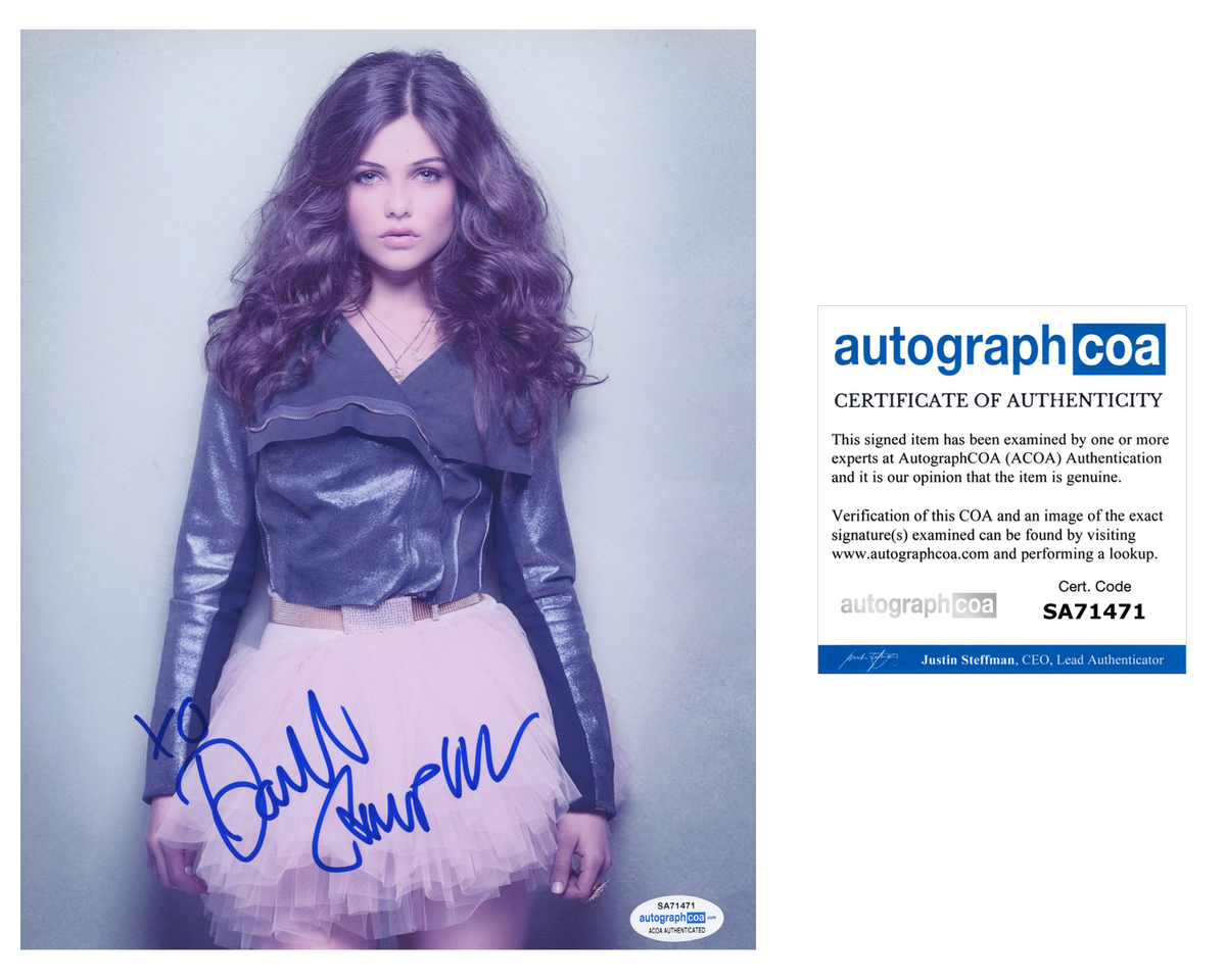 Danielle Campbell Originals Signed Autograph 8x10 Photo ACOA | Outlaw ...