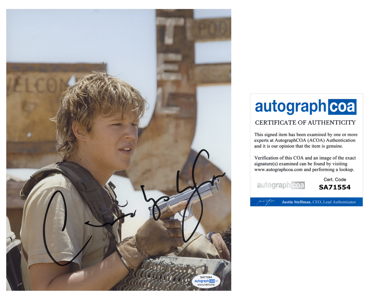 Chris Egan Resident Evil Signed Autograph 8x10 Photo ACOA | Outlaw ...