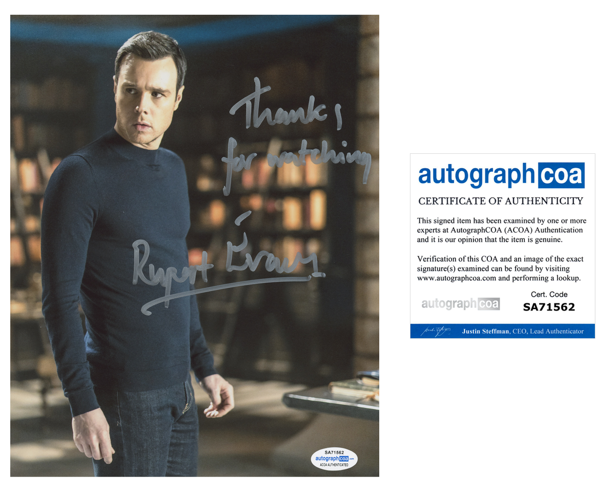 Rupert Evans Charmed Signed Autograph 8x10 Photo ACOA | Outlaw Hobbies ...