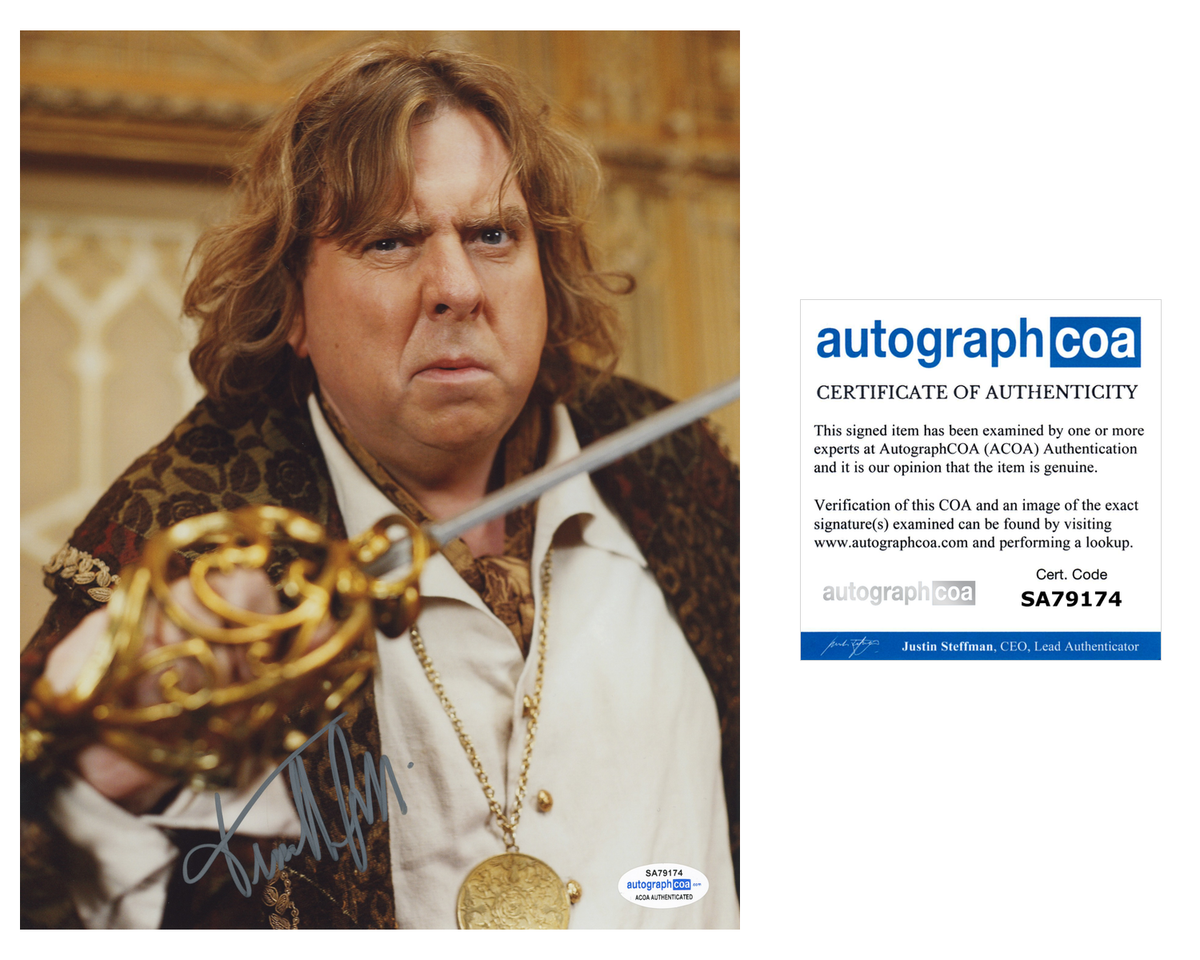 Timothy Spall Enchanted Signed Autograph 8x10 Photo ACOA | Outlaw ...