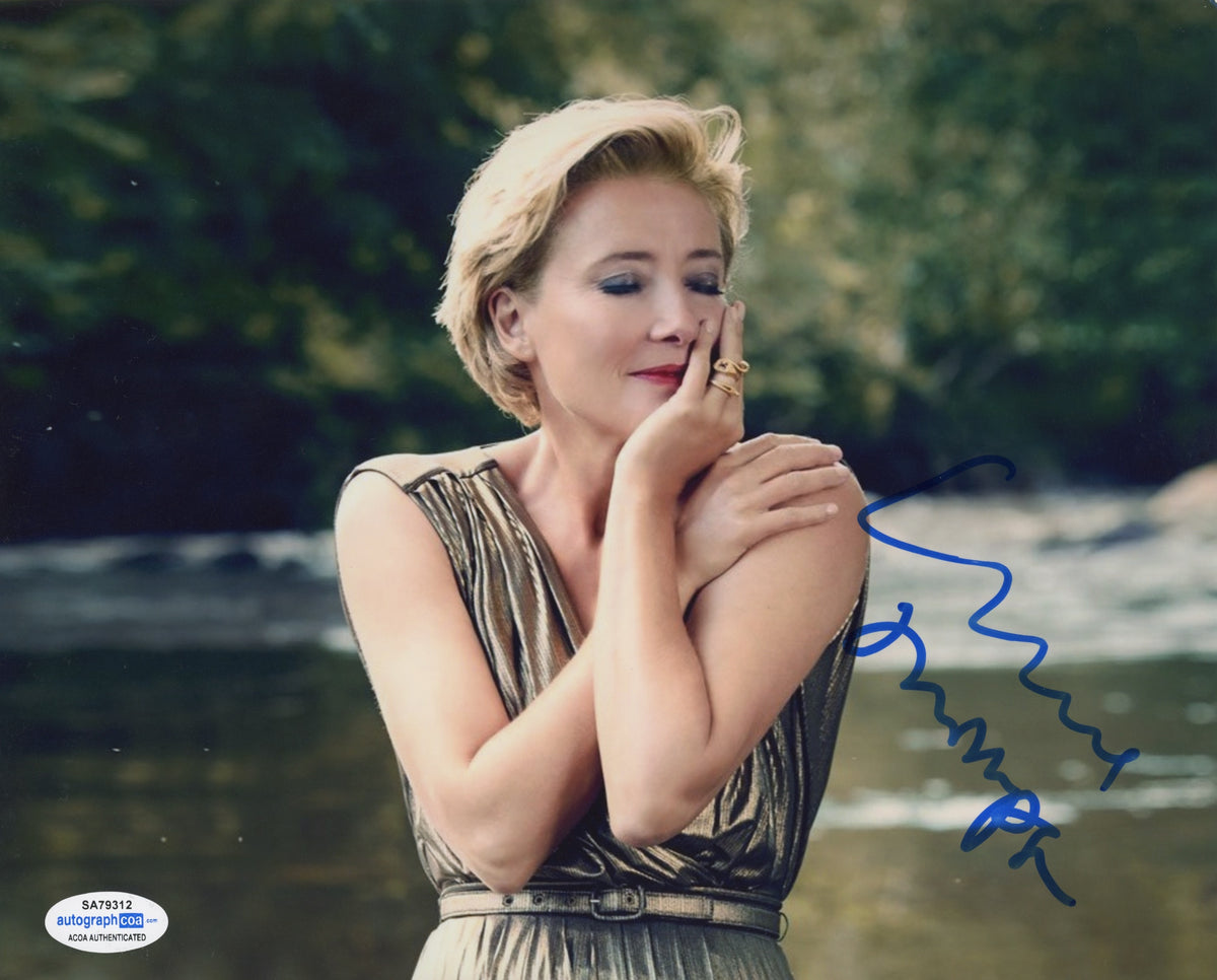 Emma Thompson Sexy Signed Autograph 8x10 Photo ACOA | Outlaw Hobbies ...