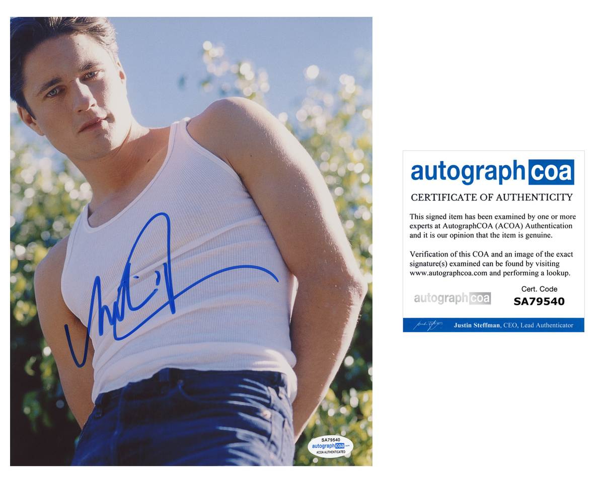 Martin Henderson Virgin River Signed Autograph 8x10 Photo ACOA | Outlaw ...