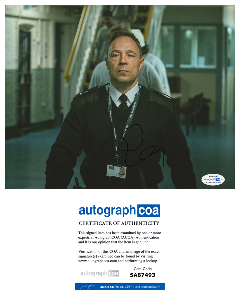 Stephen Graham Time Signed Autograph 8x10 Photo ACOA | Outlaw Hobbies ...