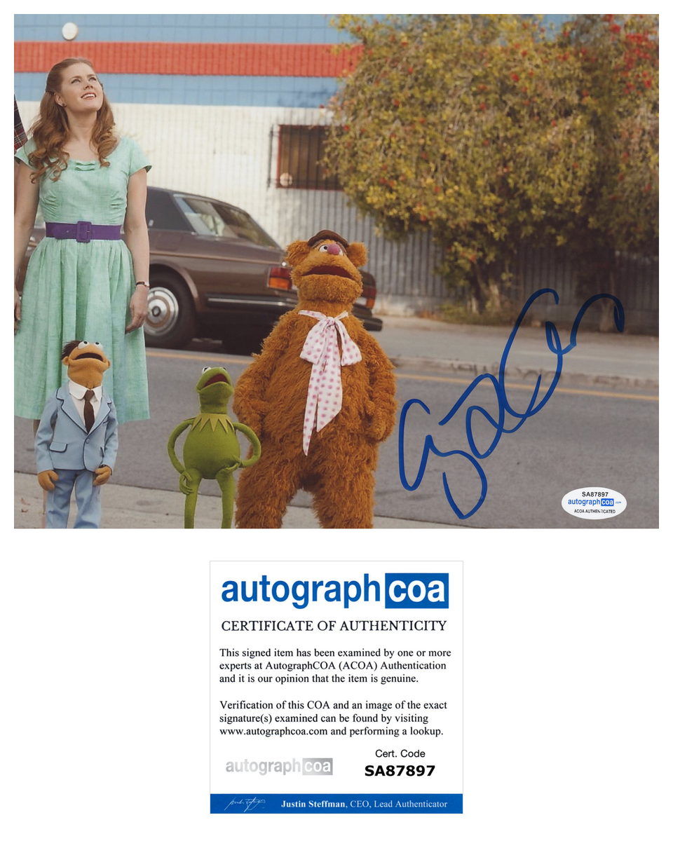 Amy Adams Muppets Signed Autograph 8x10 Photo ACOA | Outlaw Hobbies ...