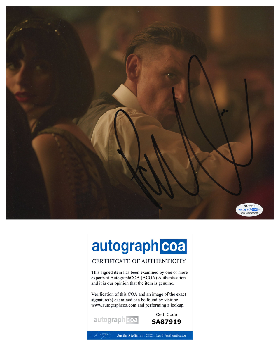 Paul Anderson Peaky Blinders Signed Autograph 8x10 Photo ACOA– Outlaw ...