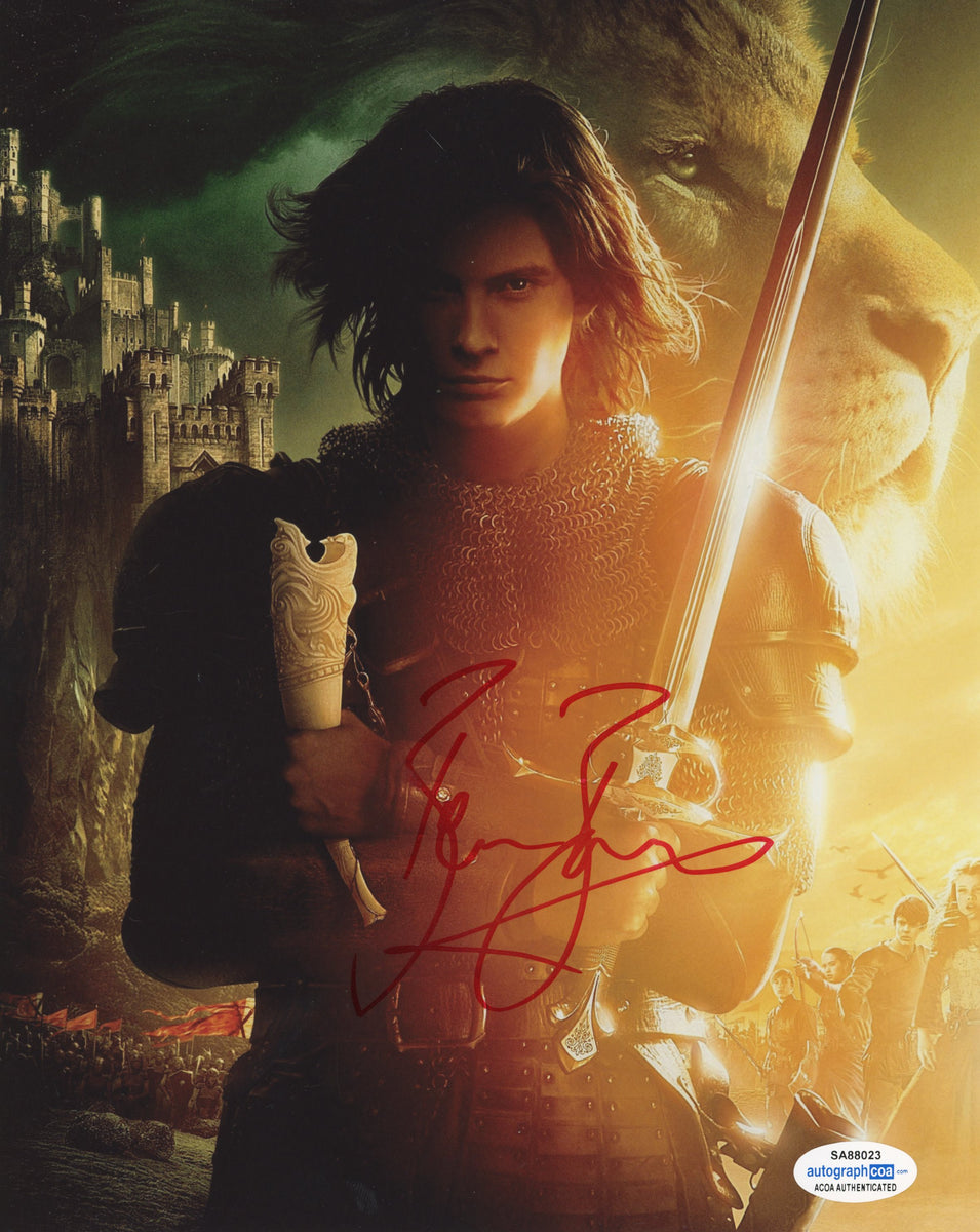 Ben Barnes Chronicles of Narnia Signed Autograph 8x10 Photo ACOA ...