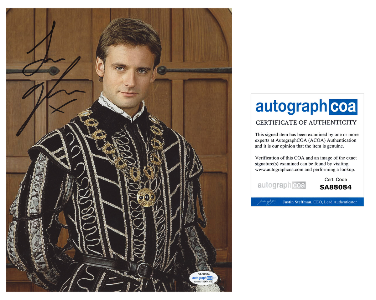 Callum Blue Tudors Signed Autograph 8x10 Photo ACOA | Outlaw Hobbies ...