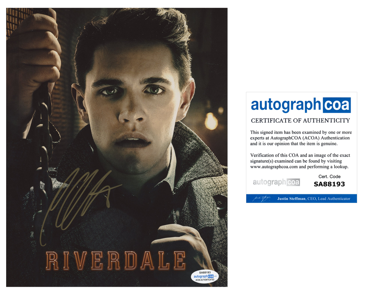 Casey Cott Riverdale Signed Autograph 8x10 Photo ACOA | Outlaw Hobbies ...