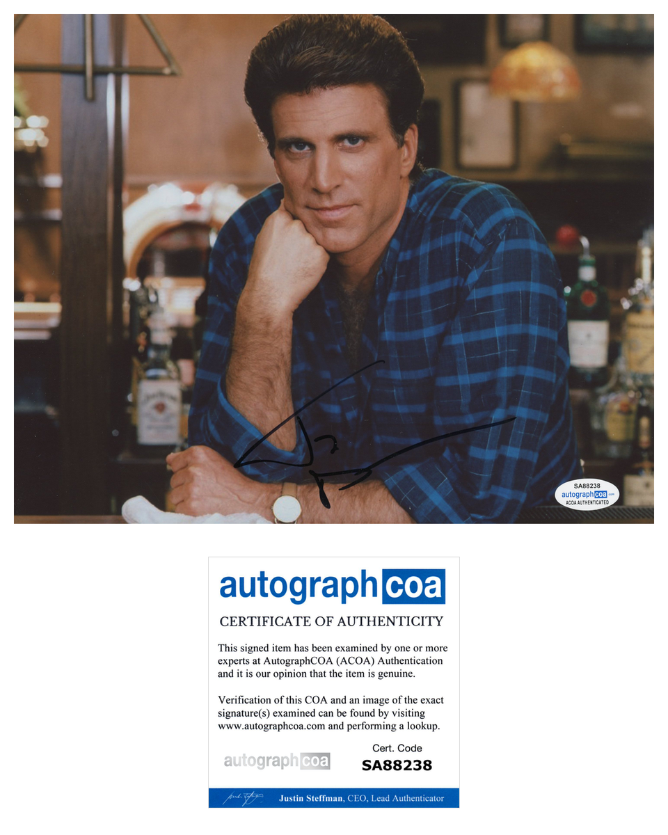 Ted Danson Cheers Signed Autograph 8x10 Photo ACOA | Outlaw Hobbies ...