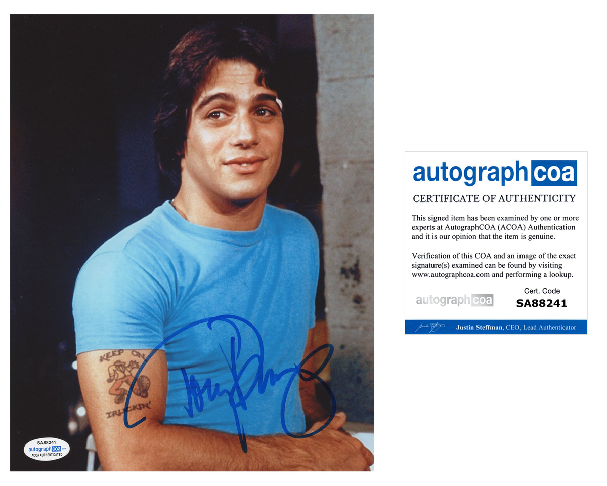 Tony Danza Who's the Boss Signed Autograph 8x10 Photo ACOA | Outlaw ...
