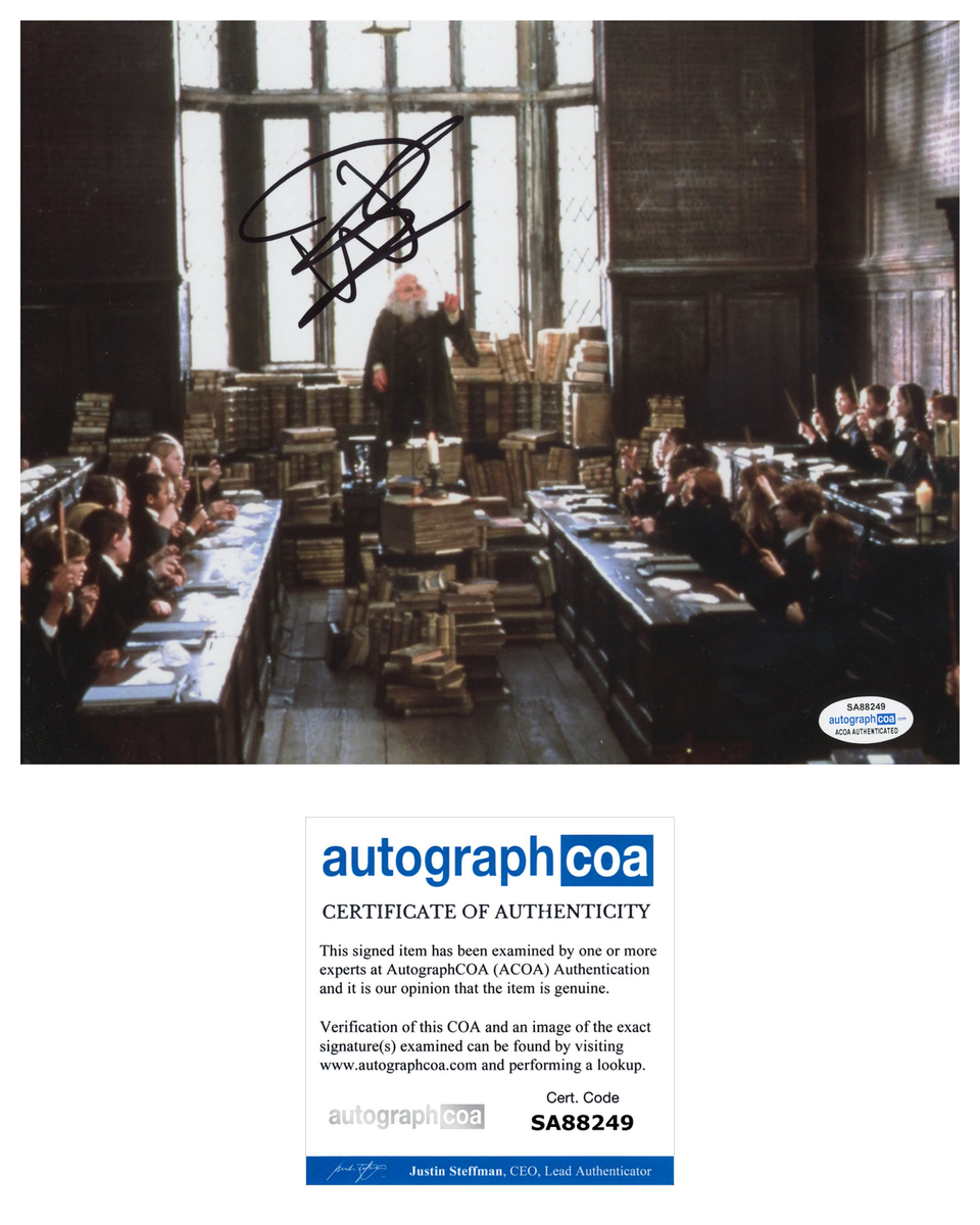 Warwick Davis Harry Potter Signed Autograph 8x10 Photo ACOA | Outlaw ...