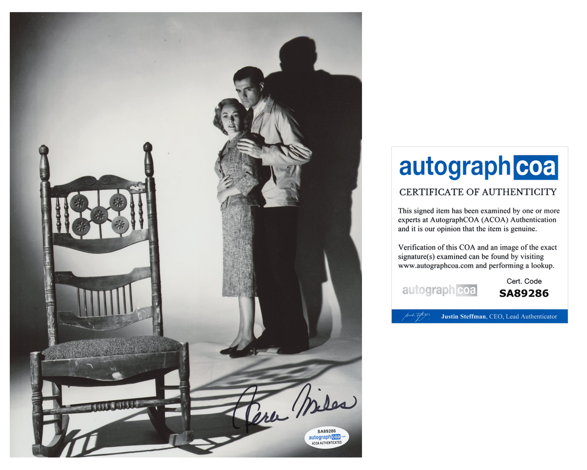 Vera Miles Psycho Signed Autograph 8x10 Photo ACOA | Outlaw Hobbies ...