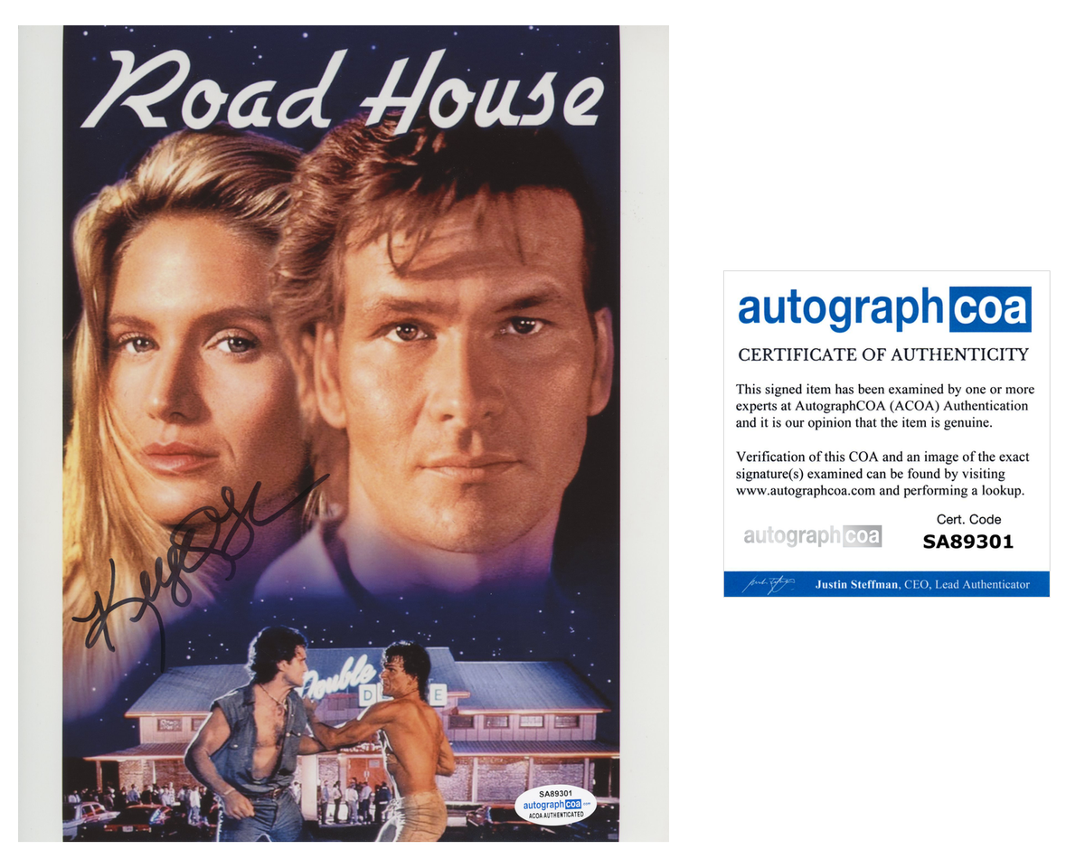Kelly Lynch Roadhouse Signed Autograph 8x10 Photo ACOA | Outlaw Hobbies ...