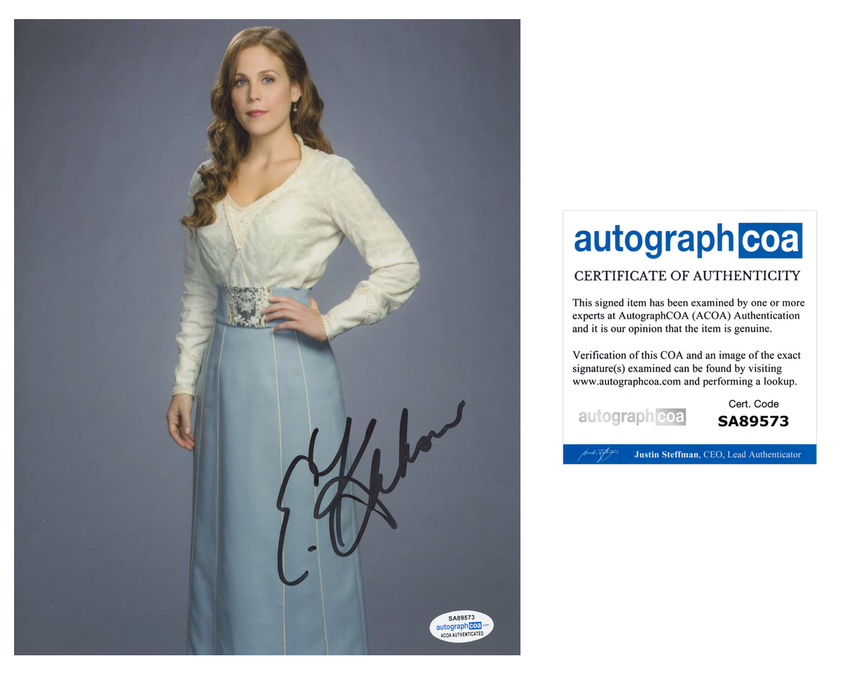Erin Krakow When Calls the Heart Signed Autograph 8x10 Photo ACOA ...