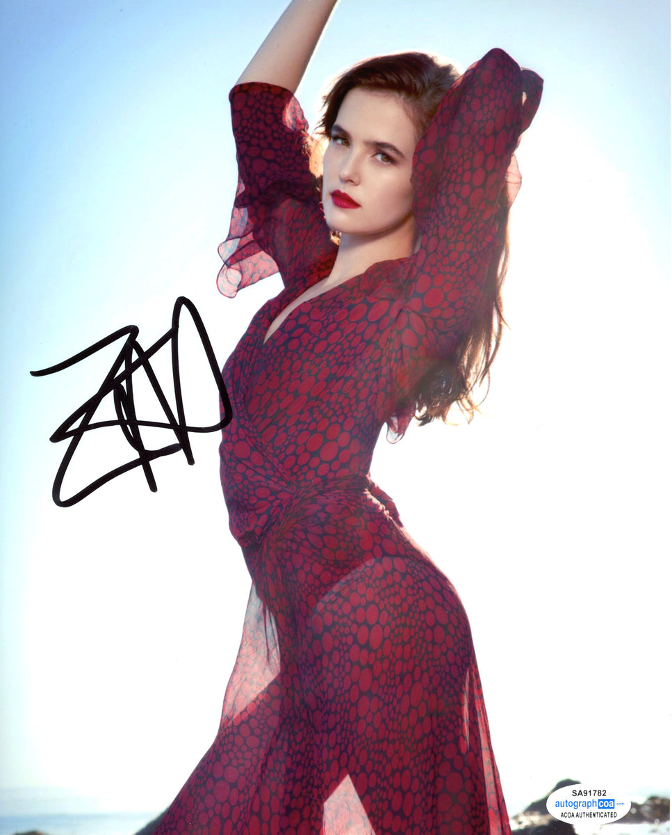 Zoey Deutch Sexy Signed Autograph 8x10 Photo ACOA | Outlaw Hobbies ...