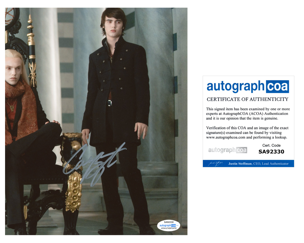Cameron Bright Twilight Signed Autograph 8x10 Photo ACOA | Outlaw ...