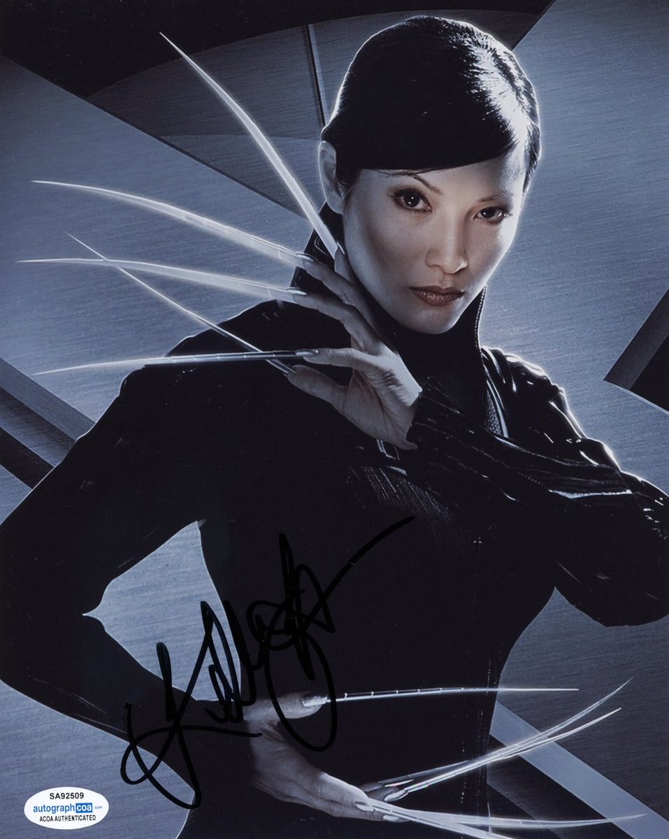 Kelly Hu X-Men Signed Autograph 8x10 Photo ACOA | Outlaw Hobbies ...
