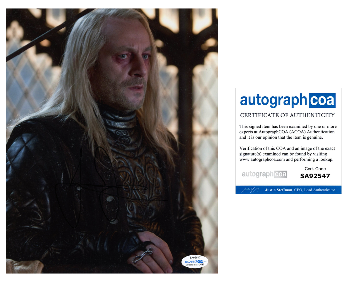 Jason Isaacs Harry Potter Signed Autograph 8x10 Photo ACOA | Outlaw ...