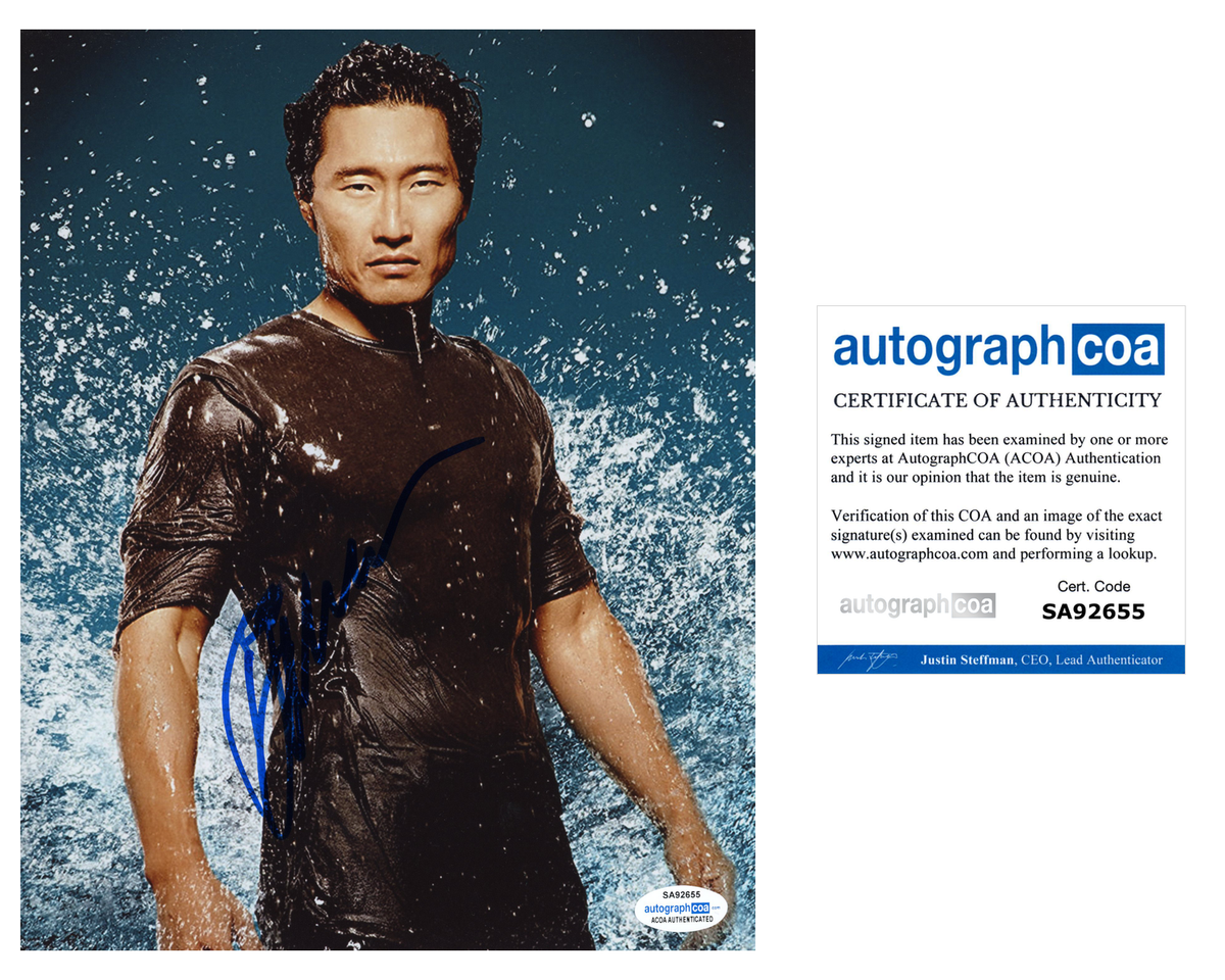Daniel Dae Kim Hawaii Five-O Signed Autograph 8x10 Photo ACOA | Outlaw ...