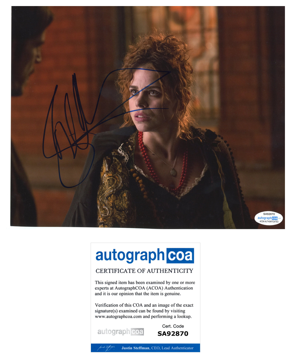 Billie Piper Penny Dreadful Signed Autograph 8x10 Photo ACOA | Outlaw ...