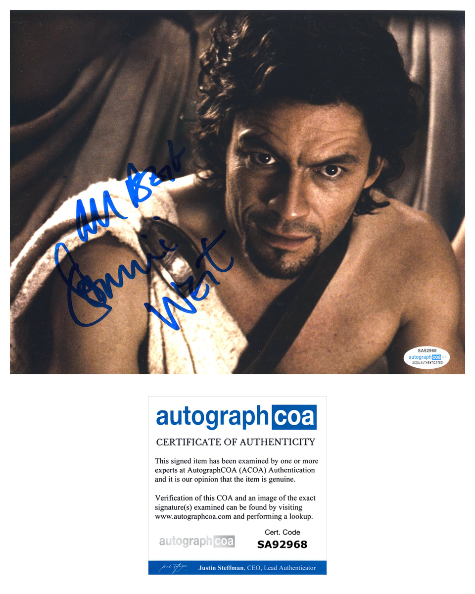 Dominic West 300 Signed Autograph 8x10 Photo ACOA | Outlaw Hobbies ...